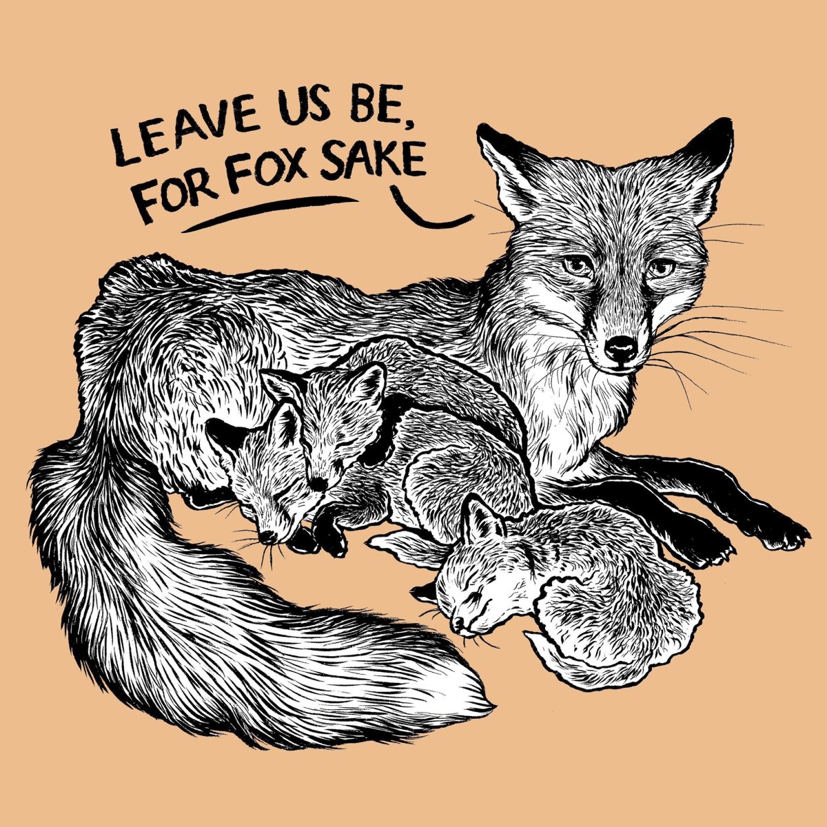 Leave Us Be, For Fox Sake – K A T E L O U I S E P O W E L L